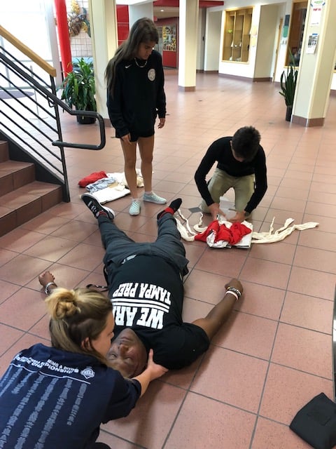 Emergency Medical Response Students Rescue 3 Important Patients