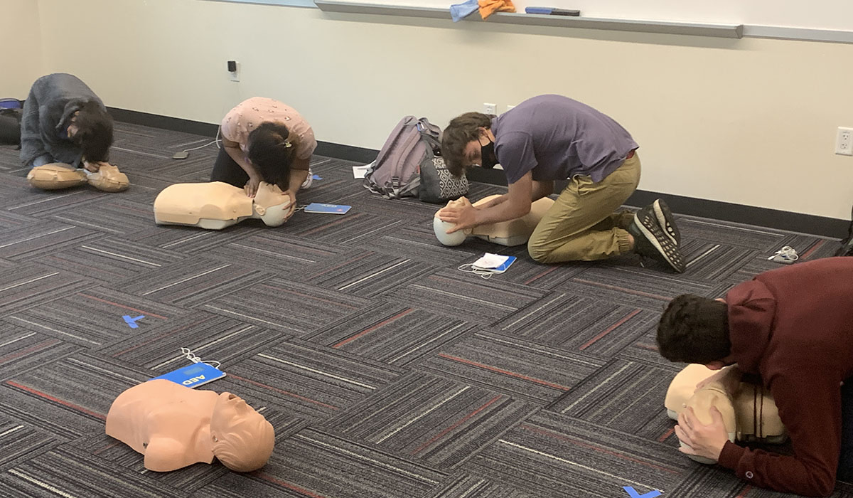 Freshman Earn CPR/First Aid Certification